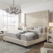 Mildred polyester upholstered standard bed store